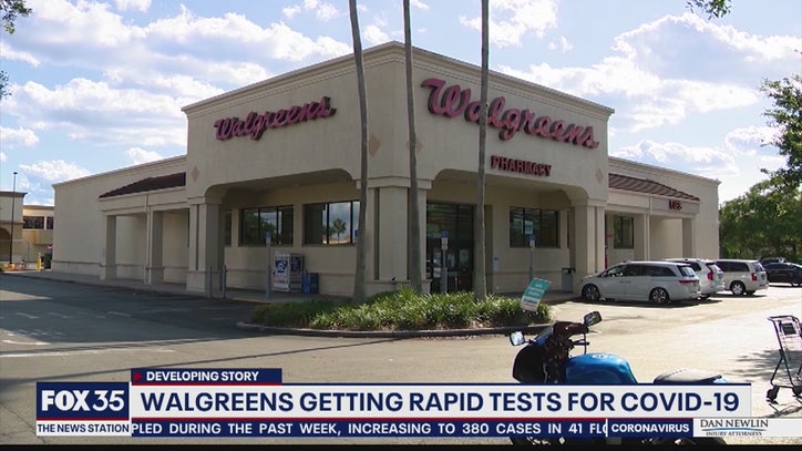 Walgreens getting rapid tests for COVID-19 | FOX 35 Orlando