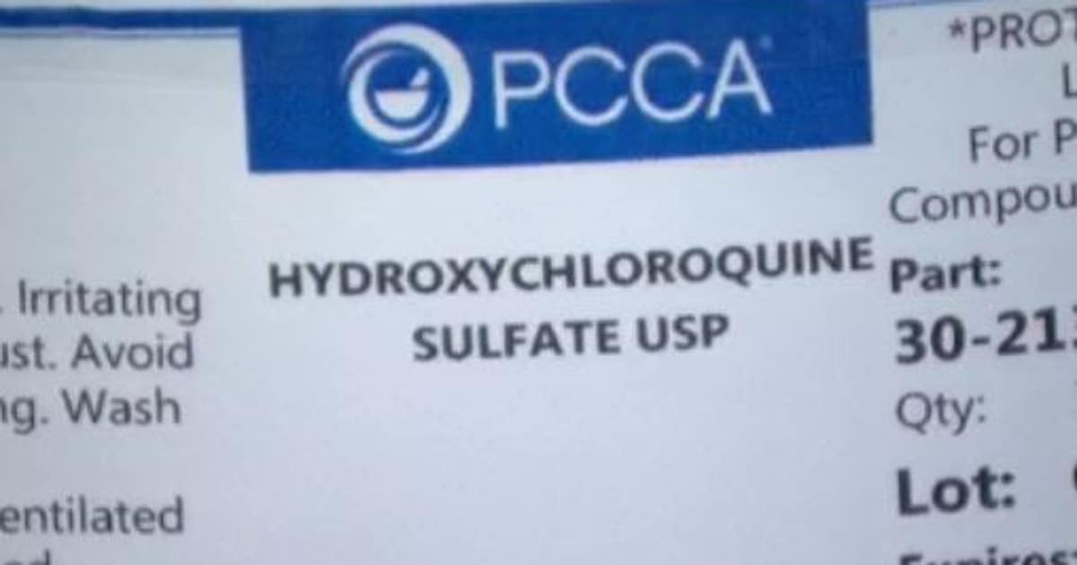 FDA stopping emergency authorization of hydroxychloroquine for COVID-19 ...