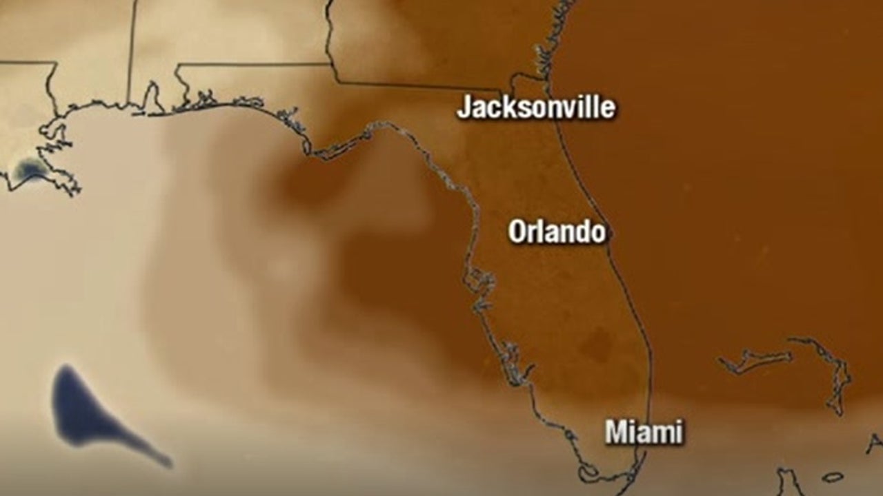 Massive Godzilla Saharan Dust Cloud To Hang Around Central Florida