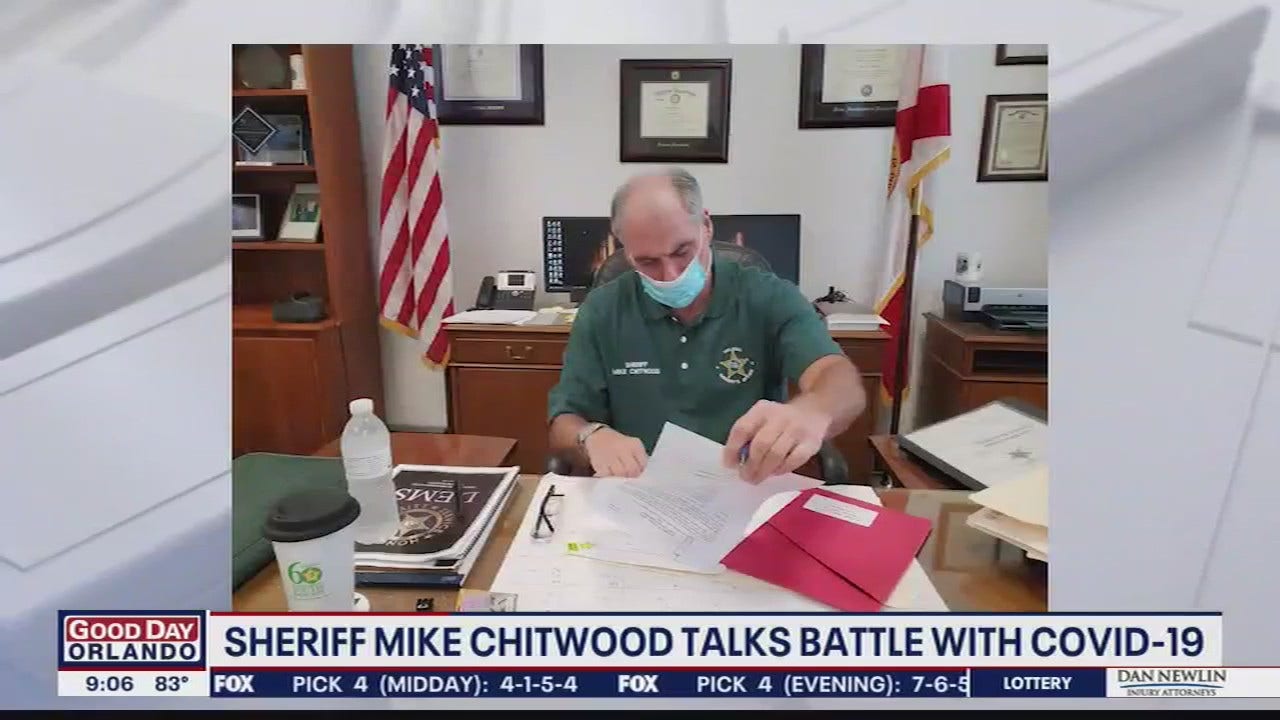 Volusia County Sheriff Mike Chitwood talks about his battle with ...