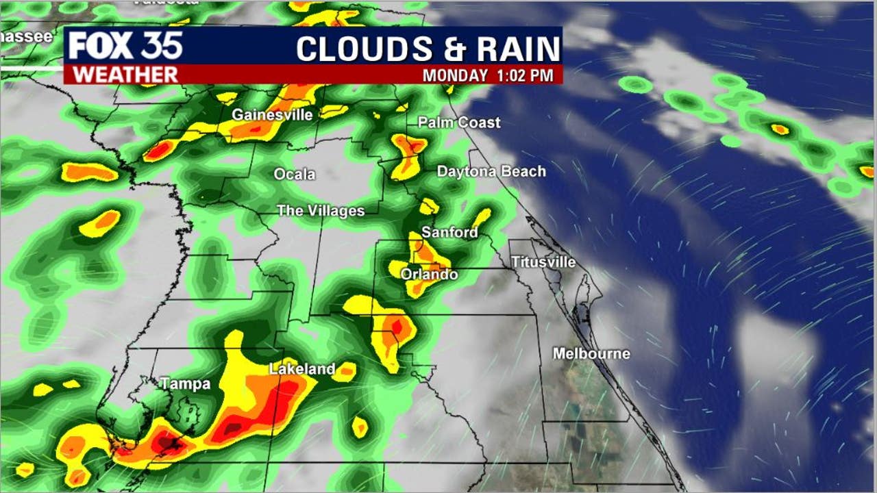 More rain for Central Florida as showers, storms arrive on the earlier ...