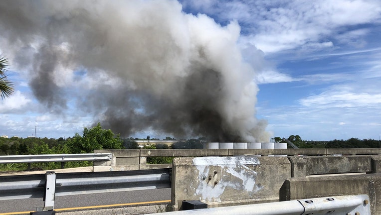 Explosion at Palm Bay research facility causes massive plume of smoke ...