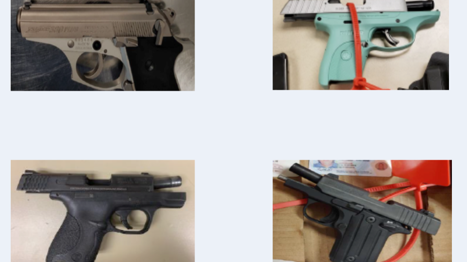 TSA says they have confiscated 50 guns at Orlando International Airport ...