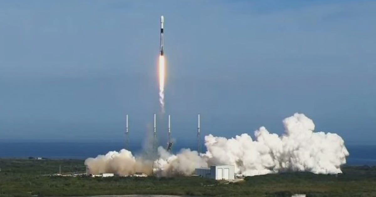 Success! SpaceX launches rocket with Sirius XM satellite onboard | FOX ...