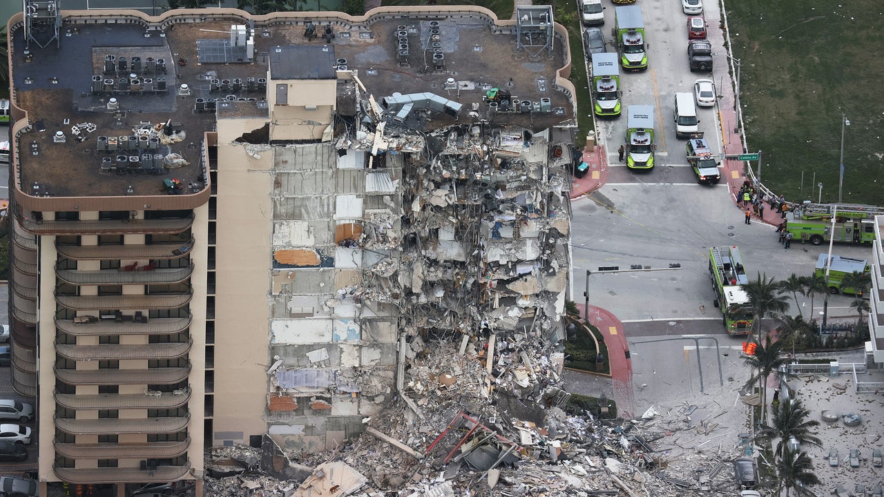 Search efforts paused at Florida condo collapse site due to 'structural ...