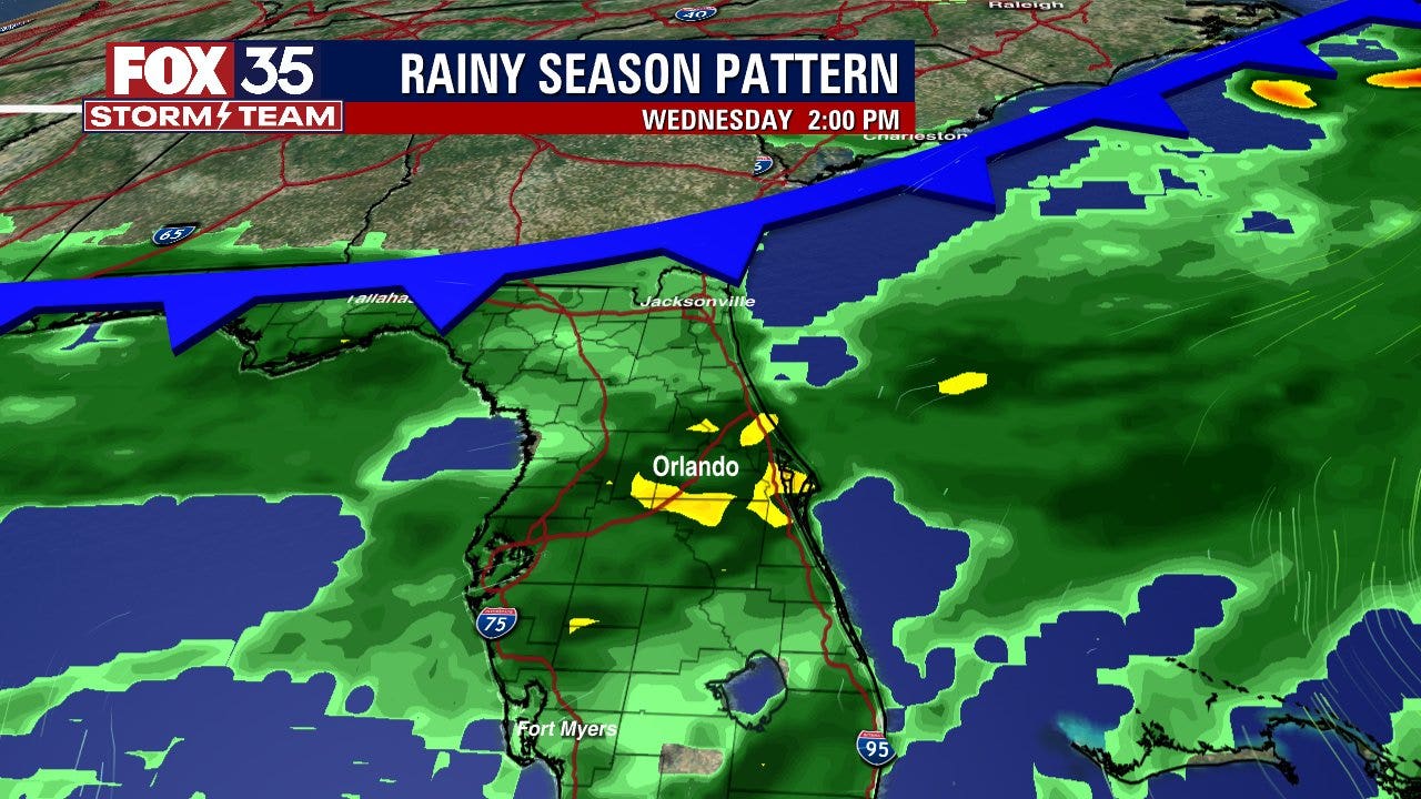 More rain, humidity forecasted for the week | FOX 35 Orlando