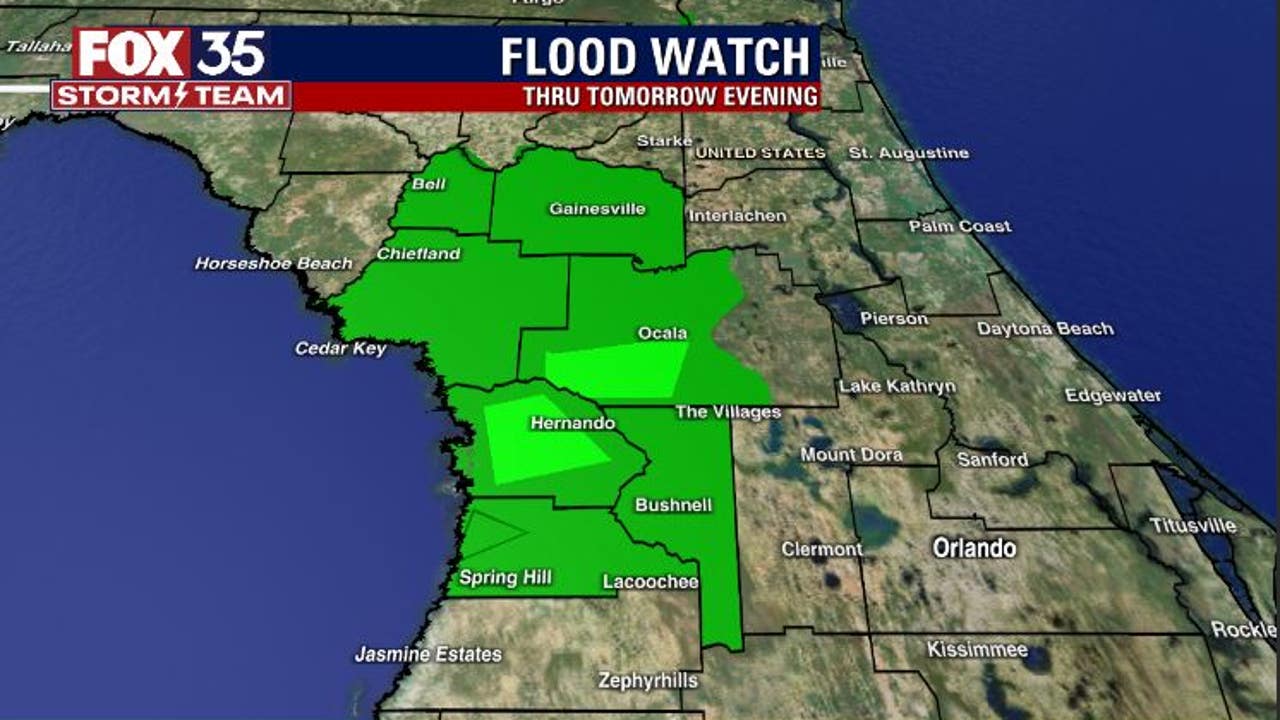 Flood watches, warnings in effect for several counties as wet weather ...