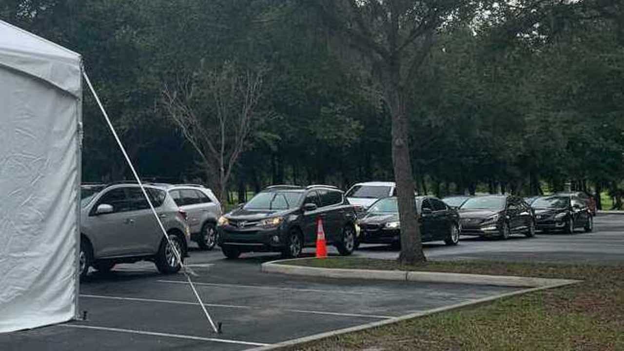New drive-thru COVID testing site opens in Orlando as cases rise | FOX ...