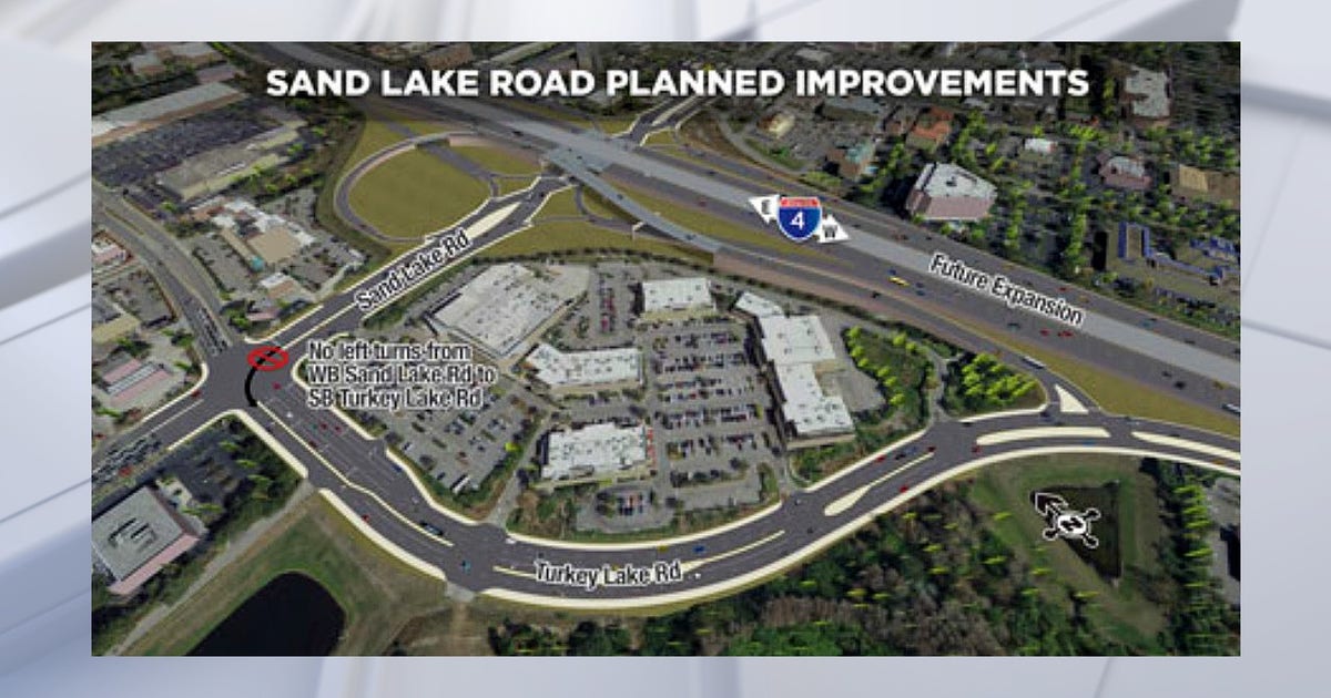 New ramp to open at I-4 and Sand Lake Road interchange | FOX 35 Orlando