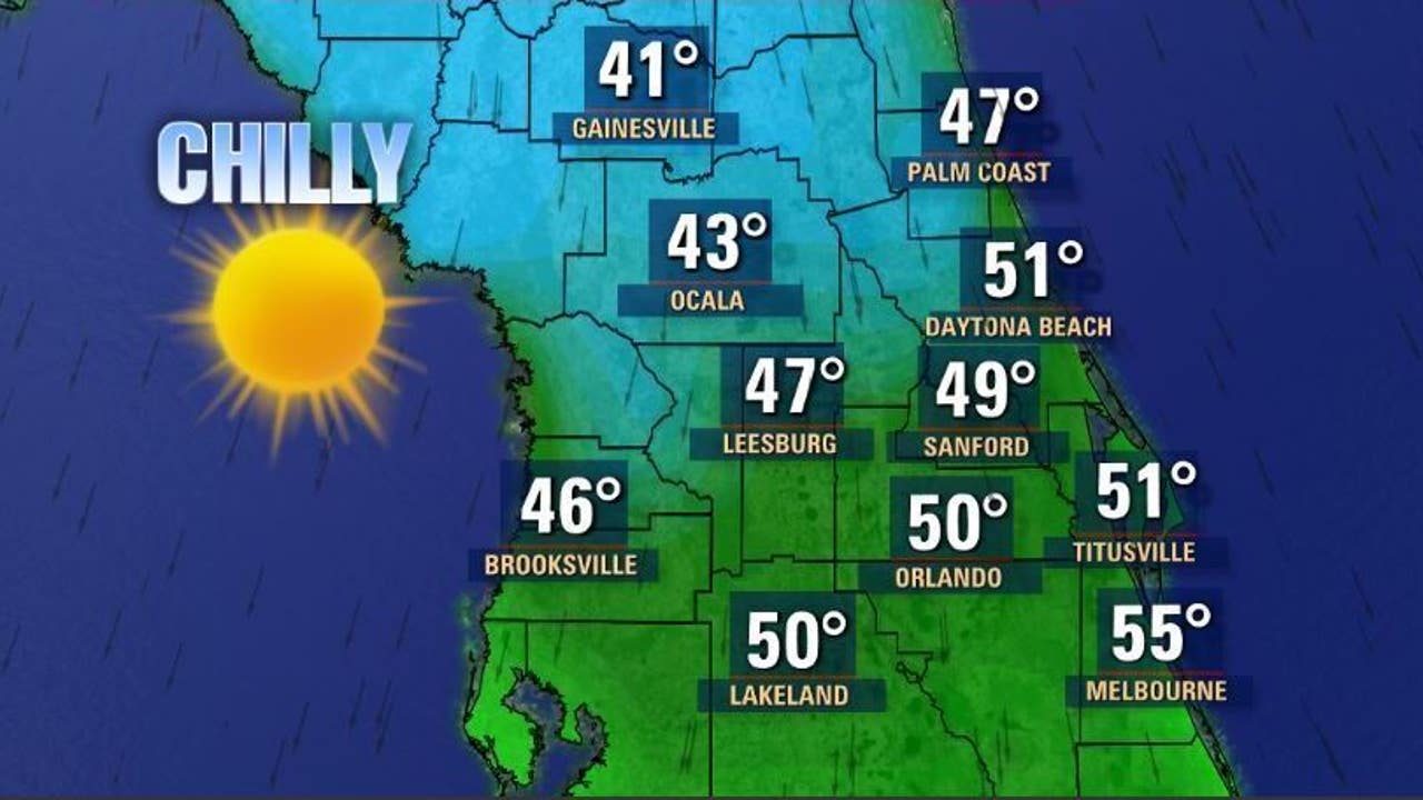 Two cold fronts to send winter chill through Florida before and after ...