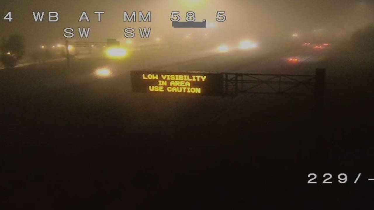 Dense fog moves through Central Florida, impacting roadways | FOX 35 ...