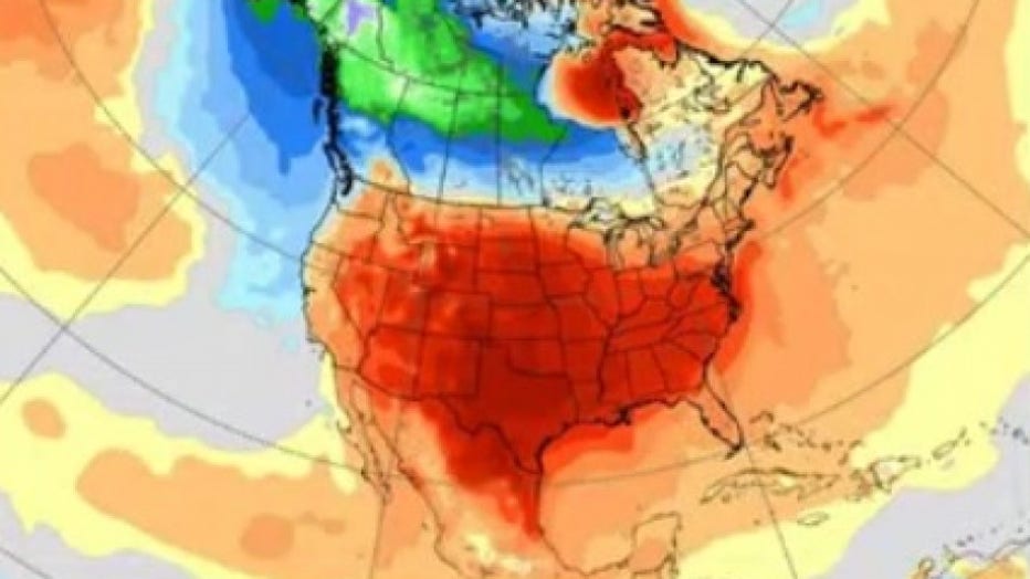 Long-range forecast models indicate potentially warm holiday season ...