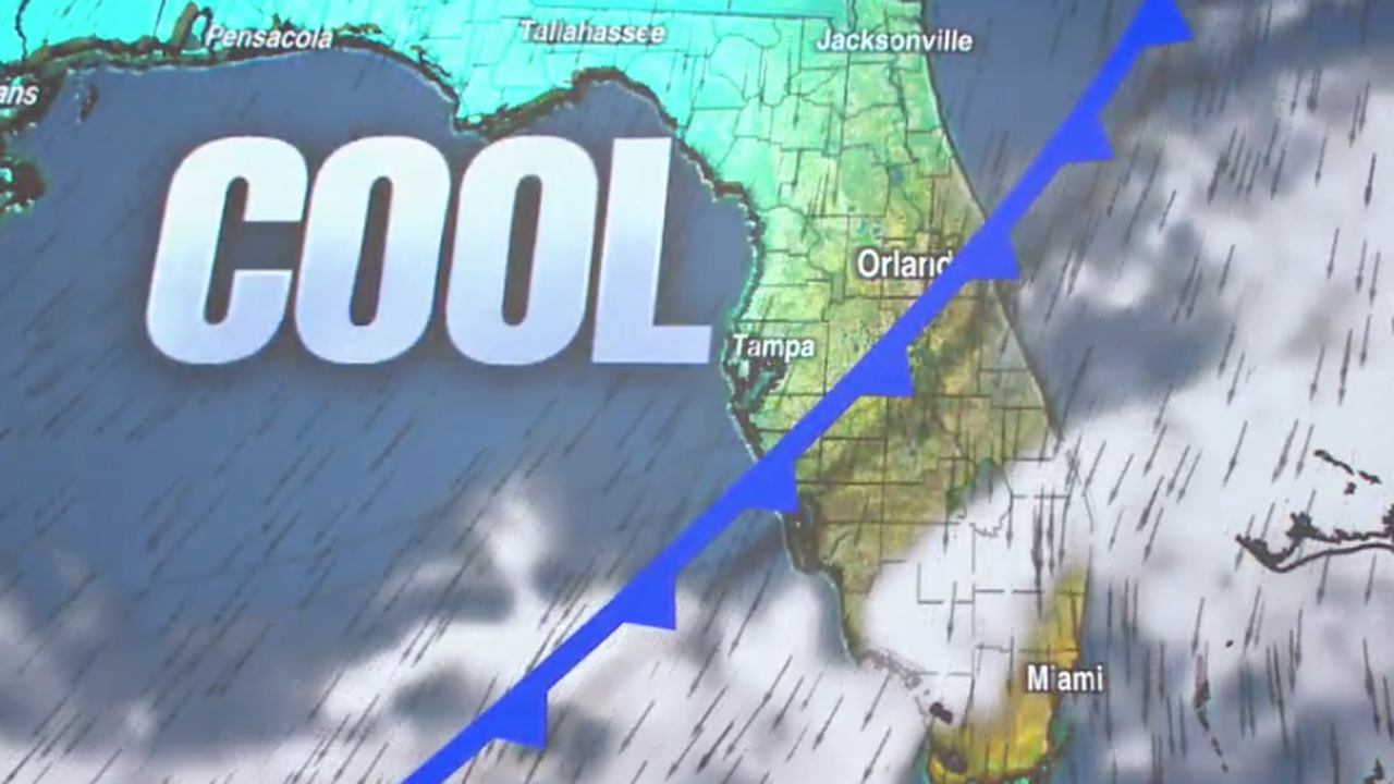 2 incoming cold fronts to drop temperatures in Central Florida | FOX 35 ...