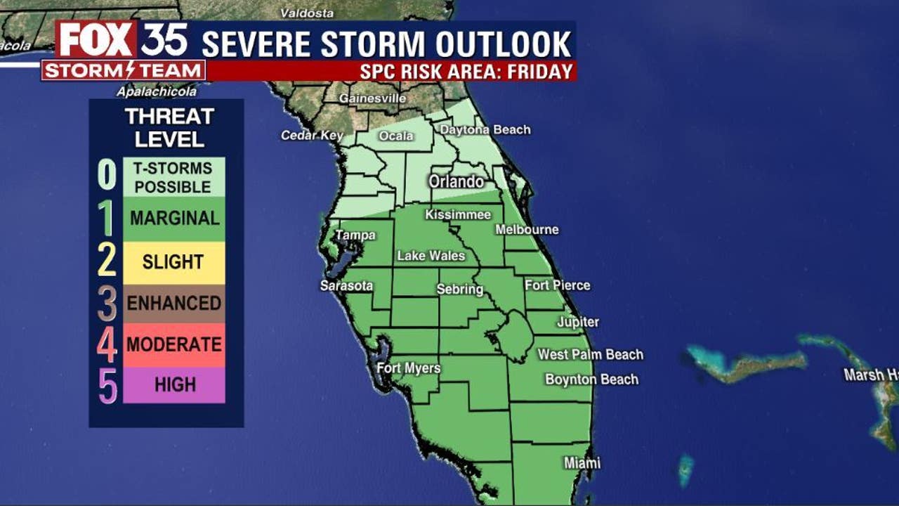 Strong storms possible followed by another big cold front | FOX 35 Orlando