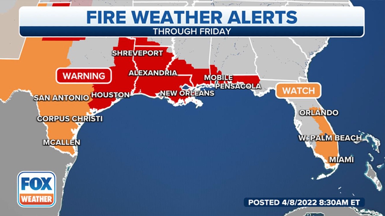 Critical fire weather leads to fast-spreading wildfires in the Plains ...