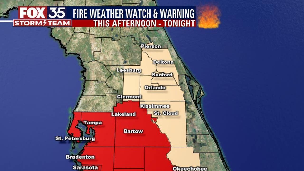 Wildfire risk: Fire weather watches, warnings in effect for parts of ...