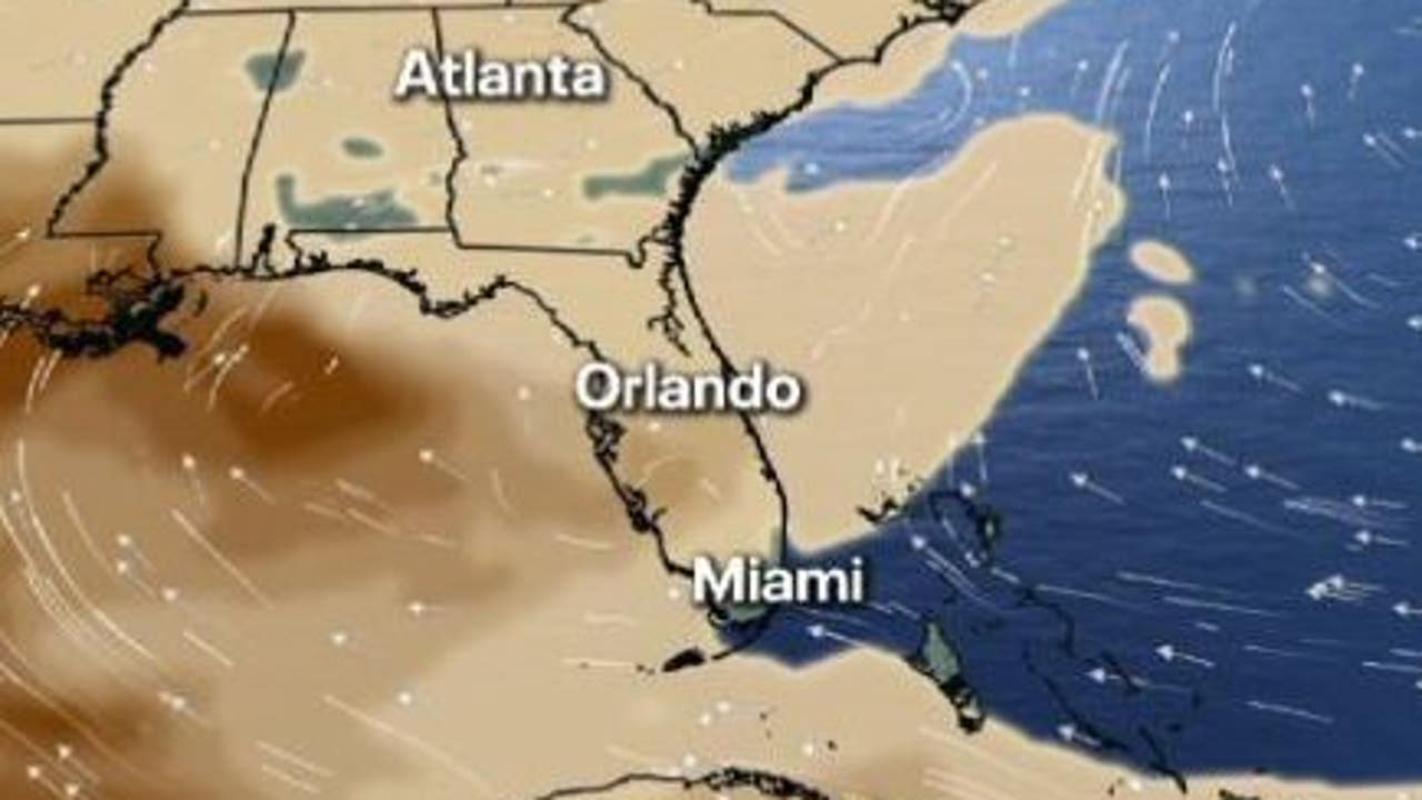 Massive Saharan Dust Cloud On Its Way To Florida Fox 35 Orlando