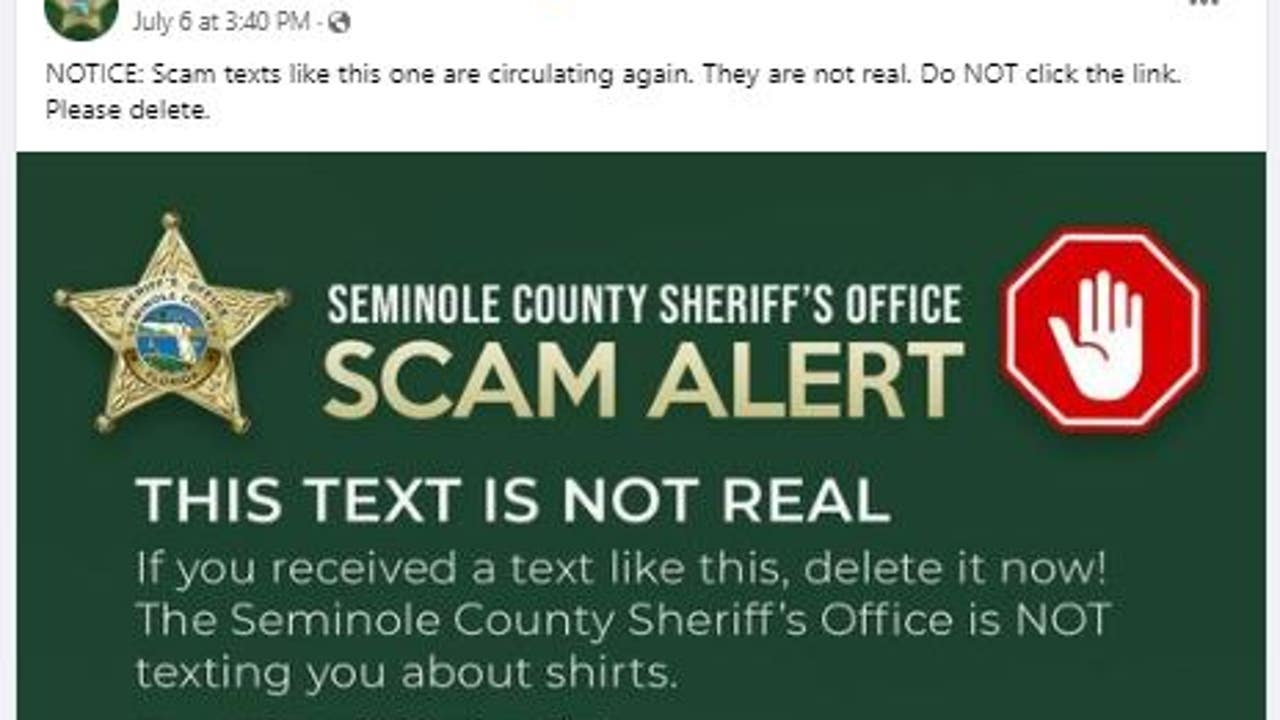 T-shirt text message scam: No, police agencies are not selling ...