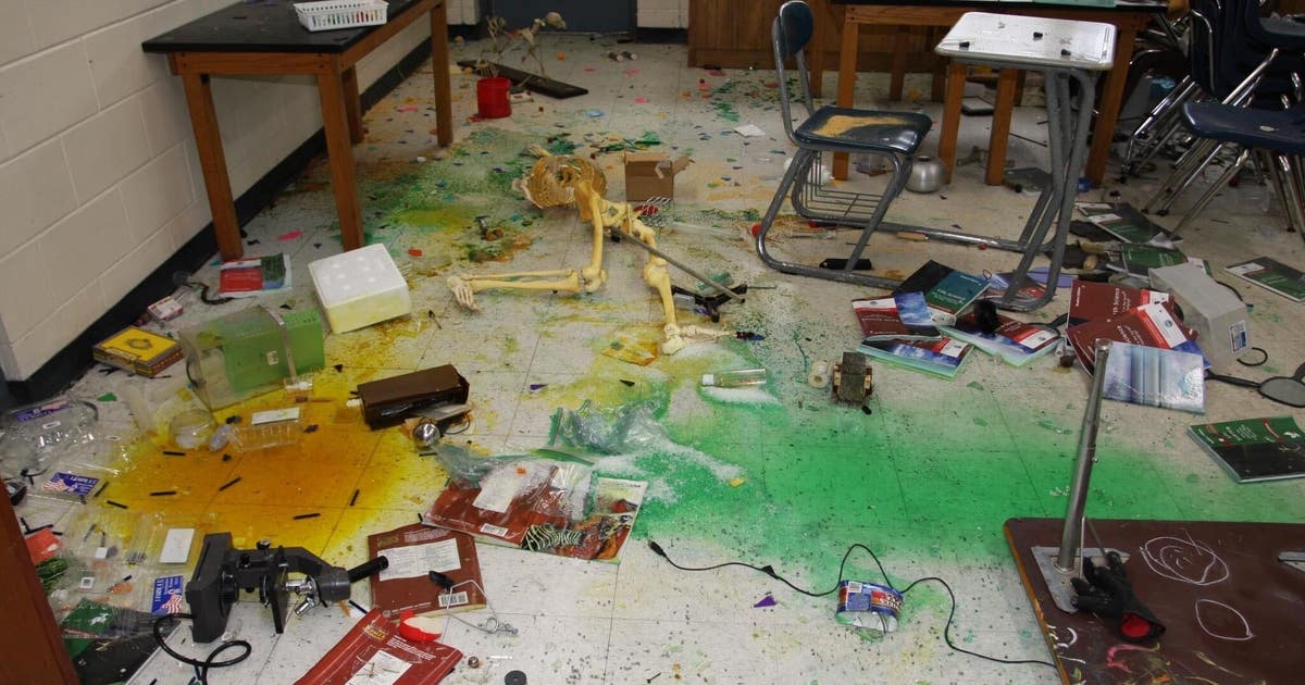 Florida teens destroy middle school, causing $100K in damages, deputies ...