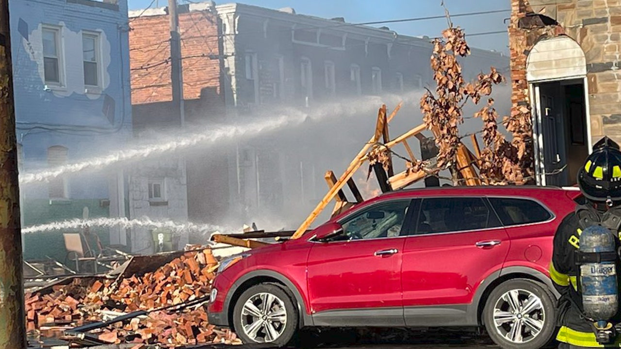 Baltimore house explosion leaves 3 hurt | FOX 35 Orlando