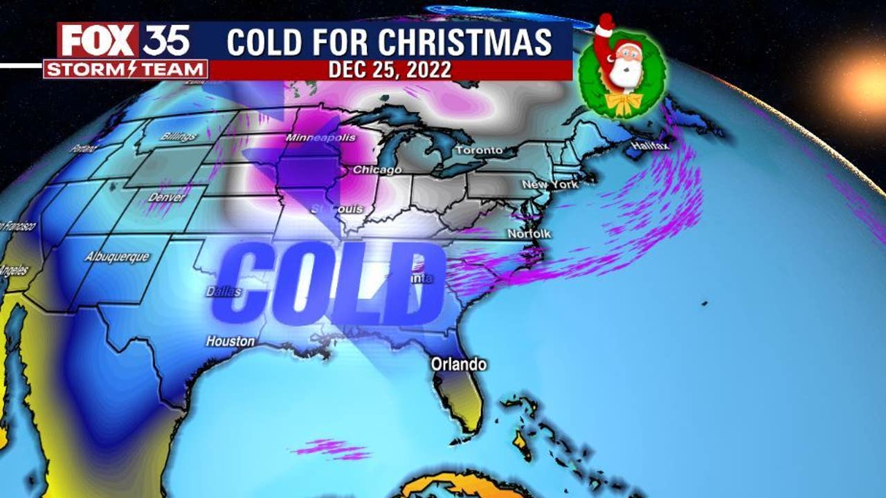 Florida weather: Some cities could see freezing temperatures over Christmas weekend | FOX 35 Orlando