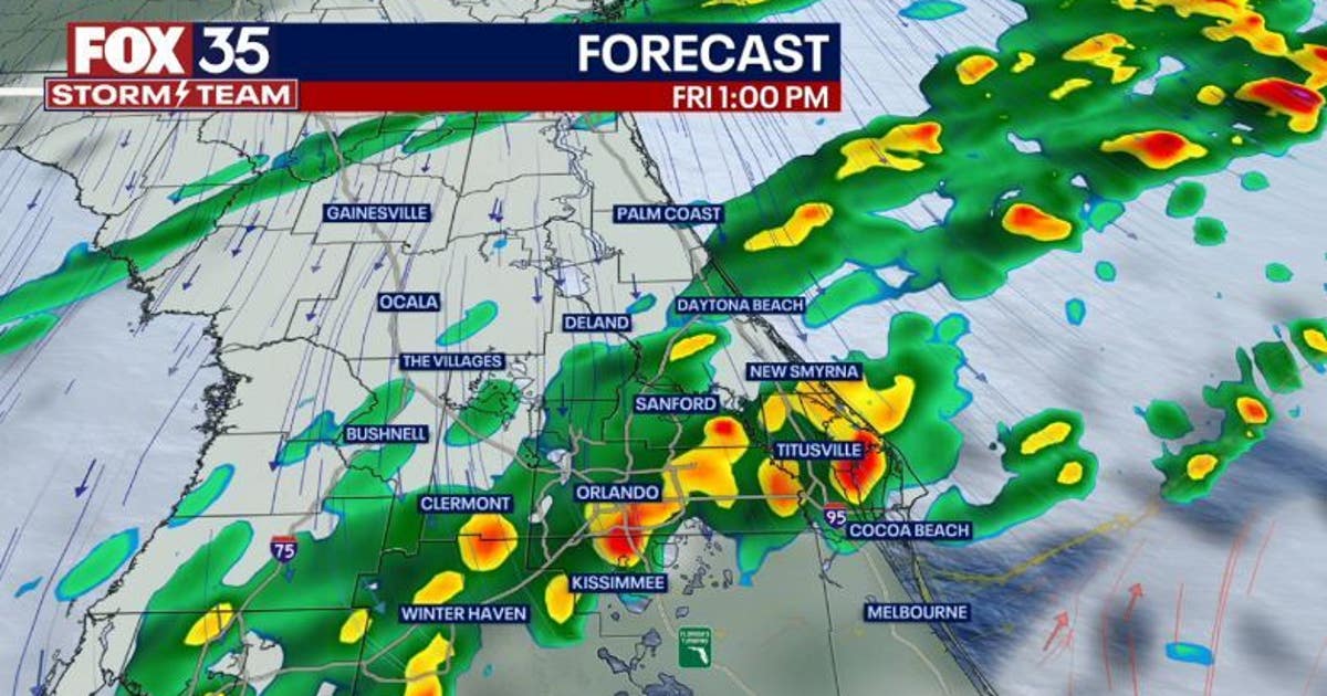 Orlando weather: Weekend cold front to drop temperatures, increase rain ...