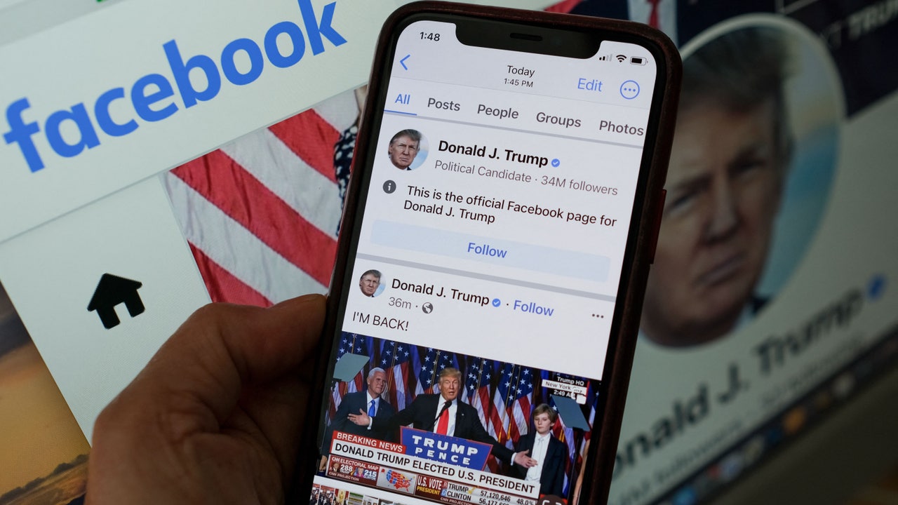 Donald Trump posts on Facebook for 1st time since Jan. 6 riot | FOX 35 ...