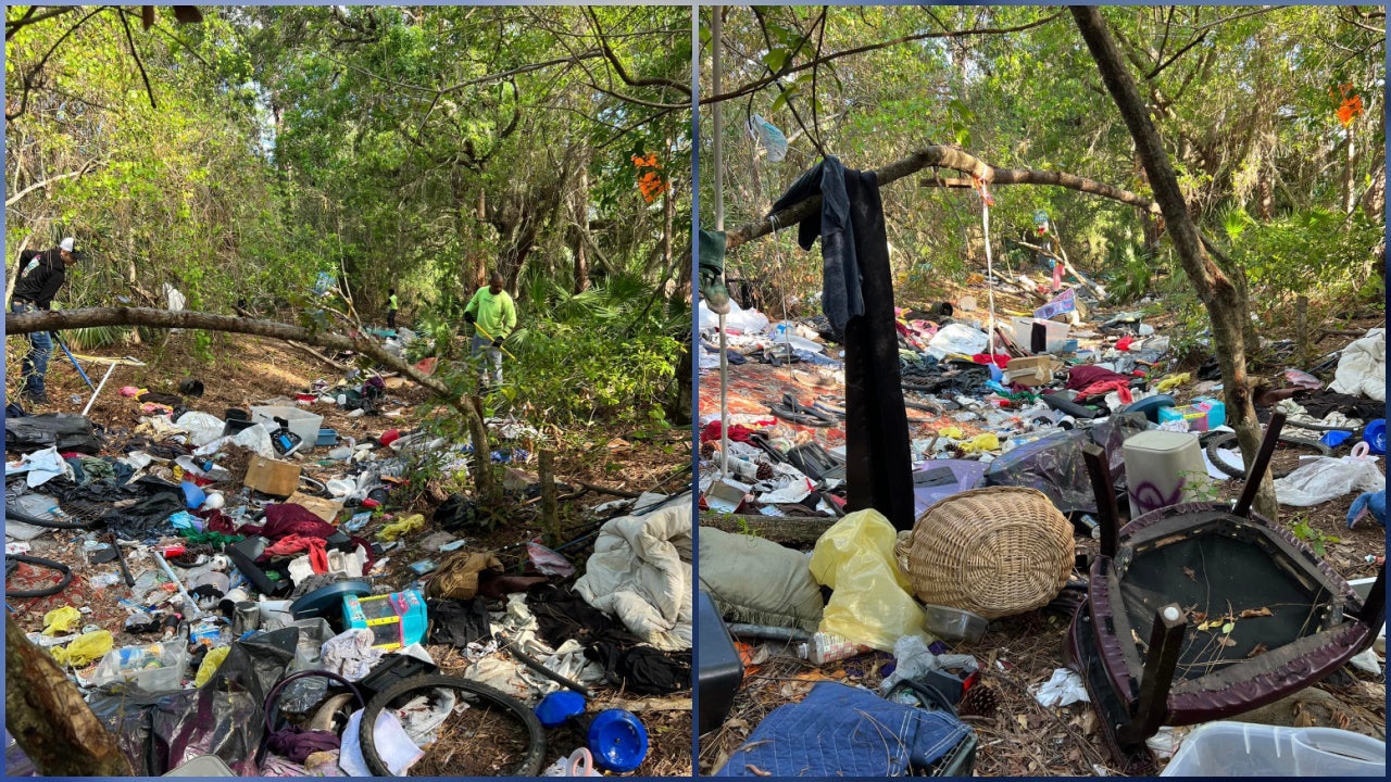 Homeowners concerned after massive sea of trash left on private ...