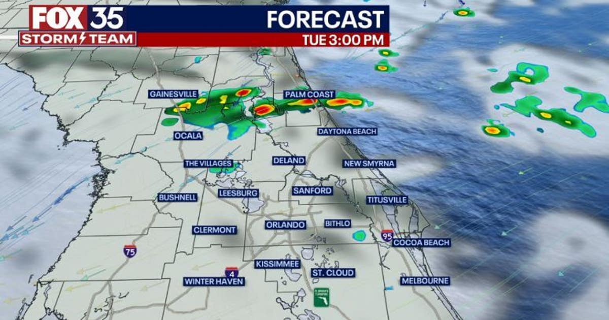 Orlando Weather Forecast: Fast-moving showers, mixed skies, windy ...