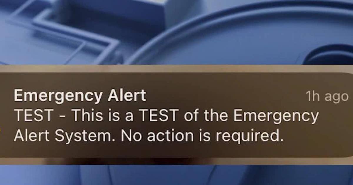Florida's 4 a.m. Emergency Alert test to cell phones Thursday was sent ...
