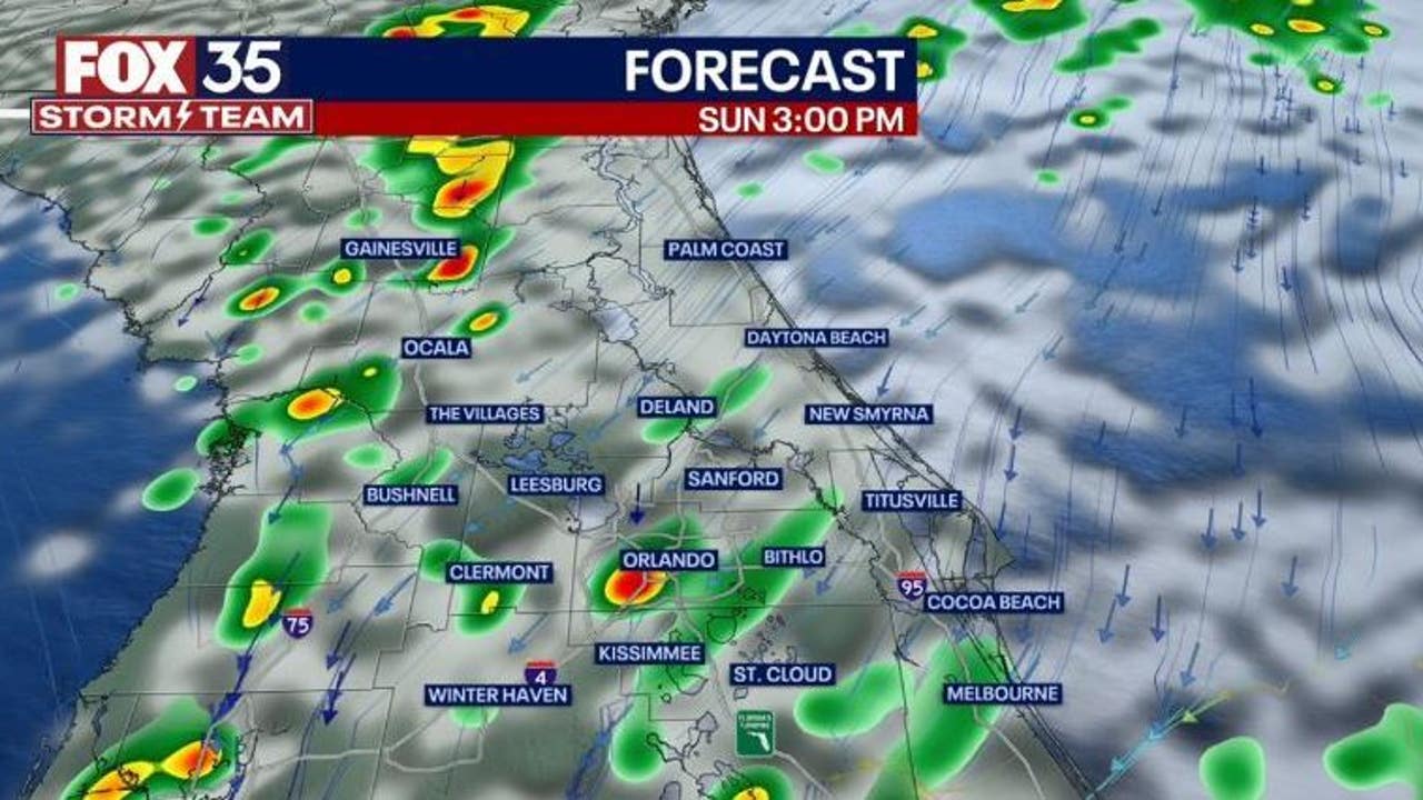 Orlando weather: Dry air sends the rain away, brings sunshine to stay ...