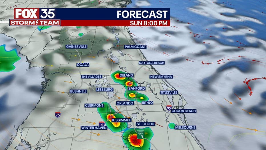 Orlando weather: Stormy week ahead of Central Florida | FOX 35 Orlando