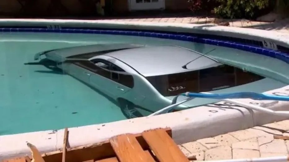Florida good Samaritan pulls woman from car submerged in pool: 'She was ...