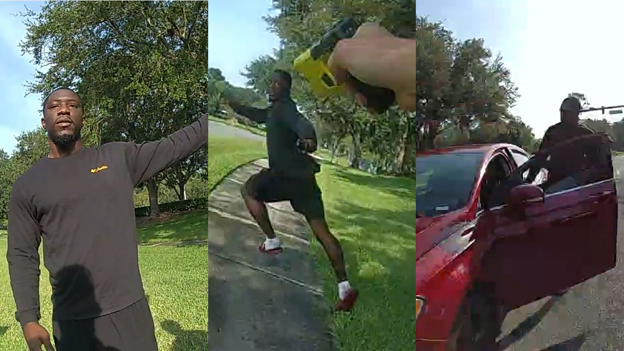 New bodycam video shows Daton Viel's chaotic escape from traffic stop ...