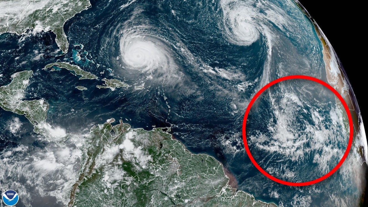 Disturbances in Atlantic merge together, likely to become tropical ...