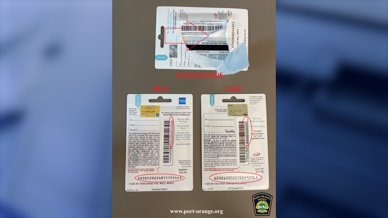 Police warn public about trending gift card scam happening in Volusia ...