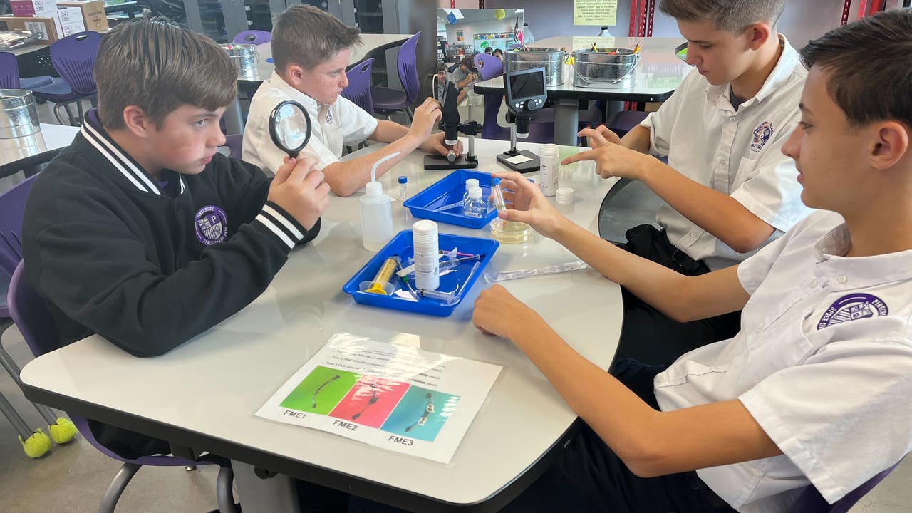 Students sending science experiment to International Space Station ...