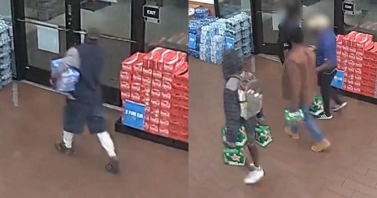 'Mini flash mob' makes off with several cases of beer during late-night ...
