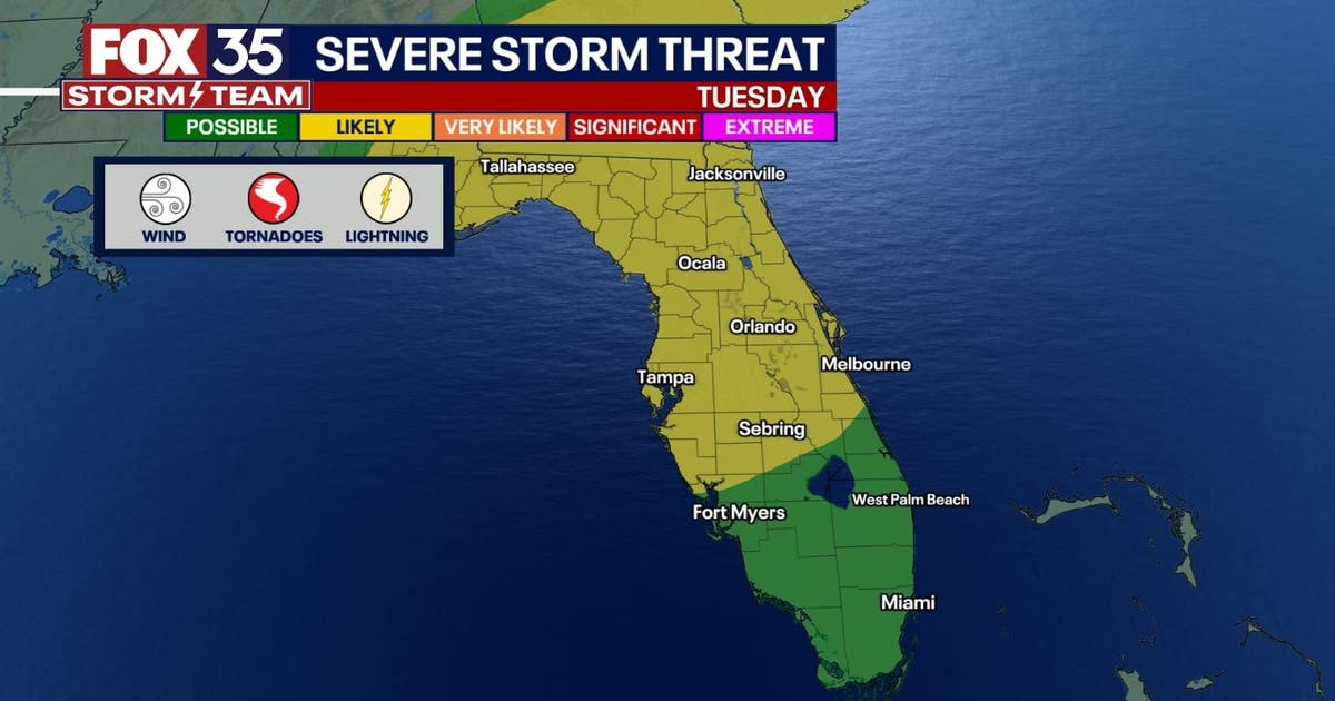 How you can prepare ahead of Tuesday’s big storm | FOX 35 Orlando