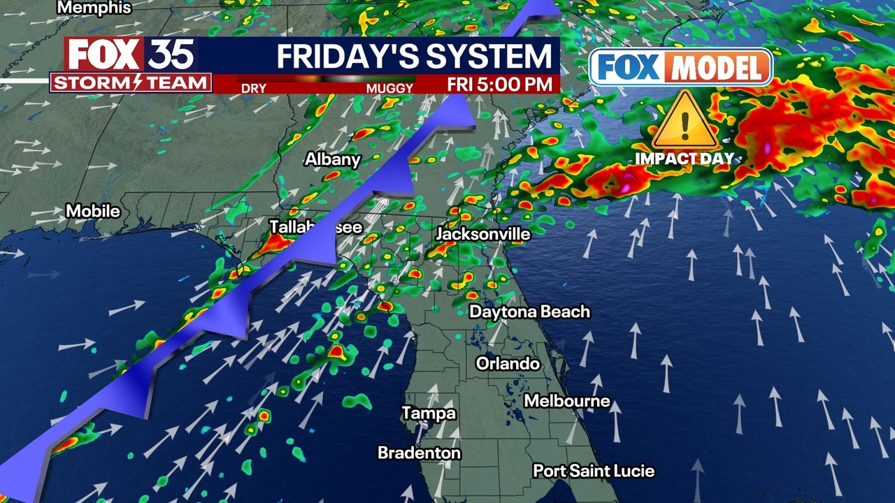 TIMELINE: Another front may bring Florida more storms, heavy rainfall ...