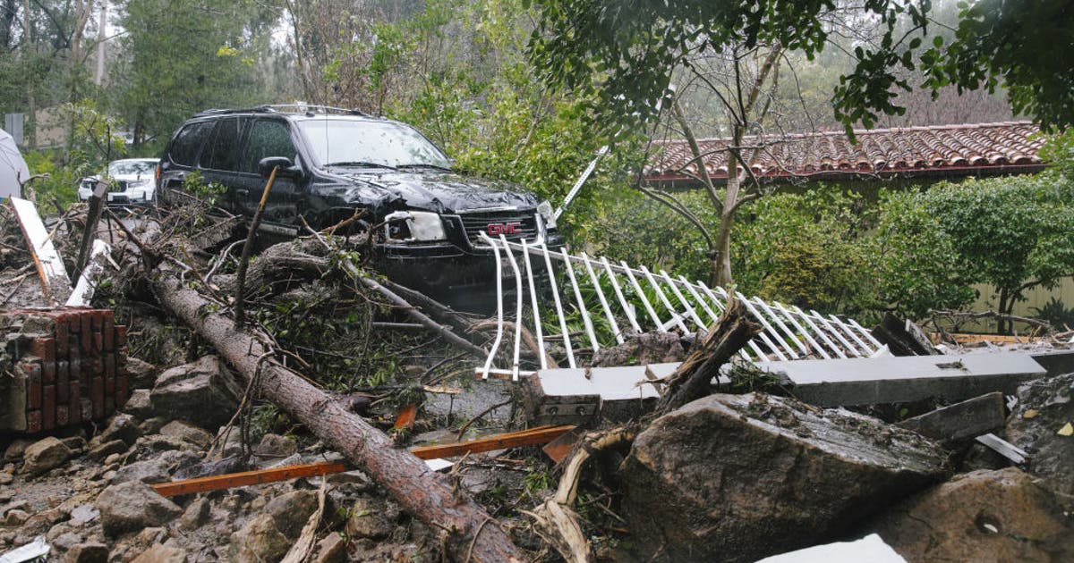 Los Angeles saw over 500 mudslides during deadly California storms ...