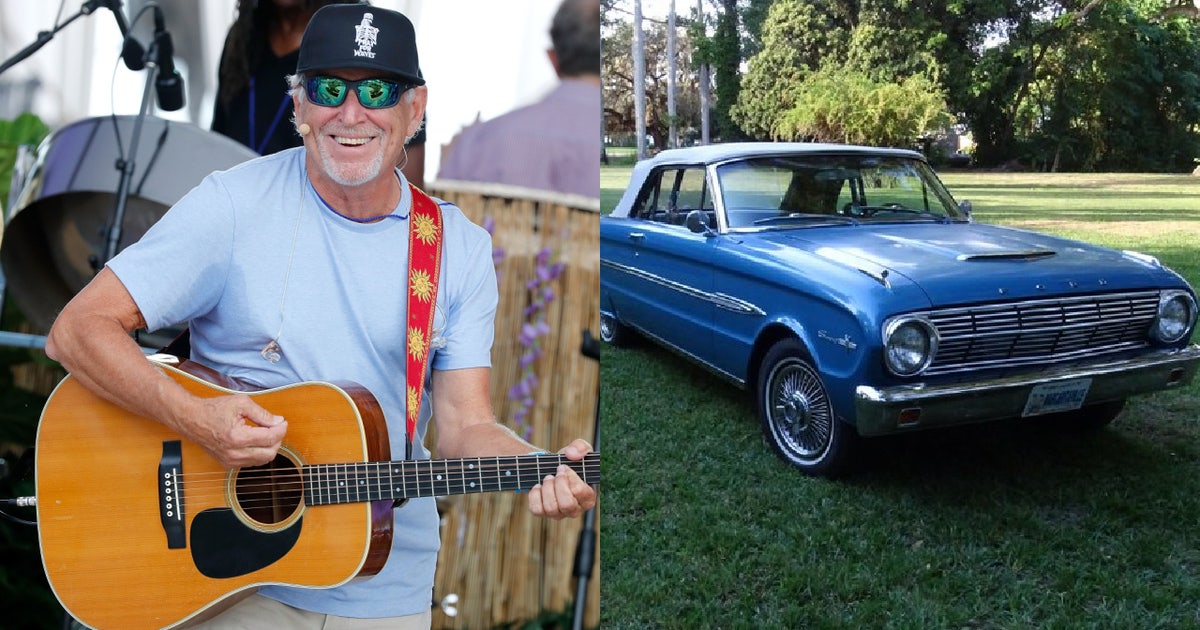 Jimmy Buffett's 1963 Ford Falcon, registered in Florida, going up for ...