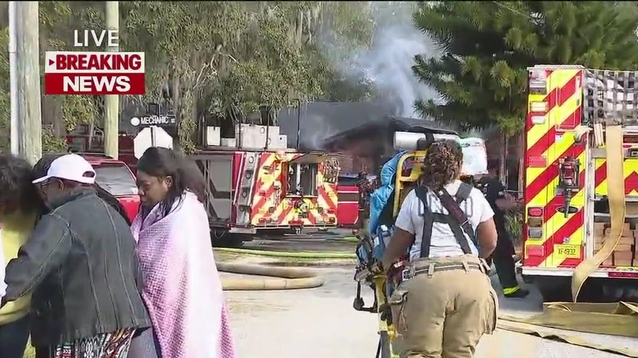 1 taken to hospital after massive fire breaks out at Maitland home ...