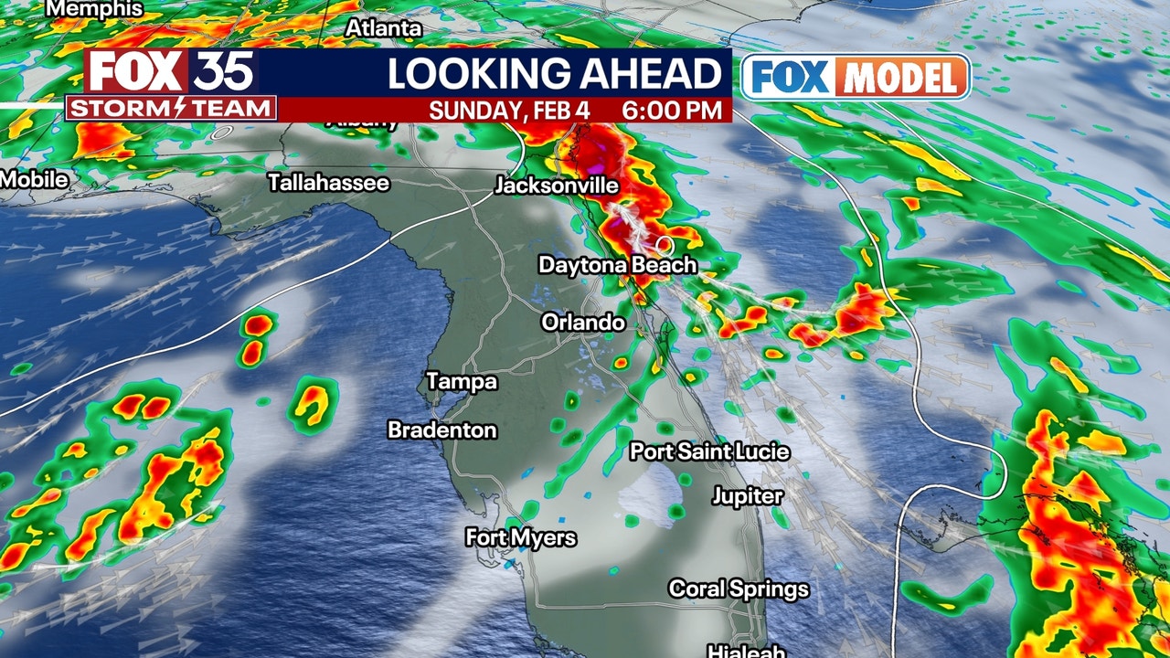 Showers, strong storms to impact Central Florida this weekend | FOX 35 ...