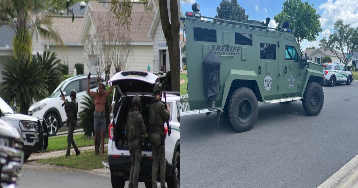 Florida man surrenders after 20-hour standoff following alleged ...