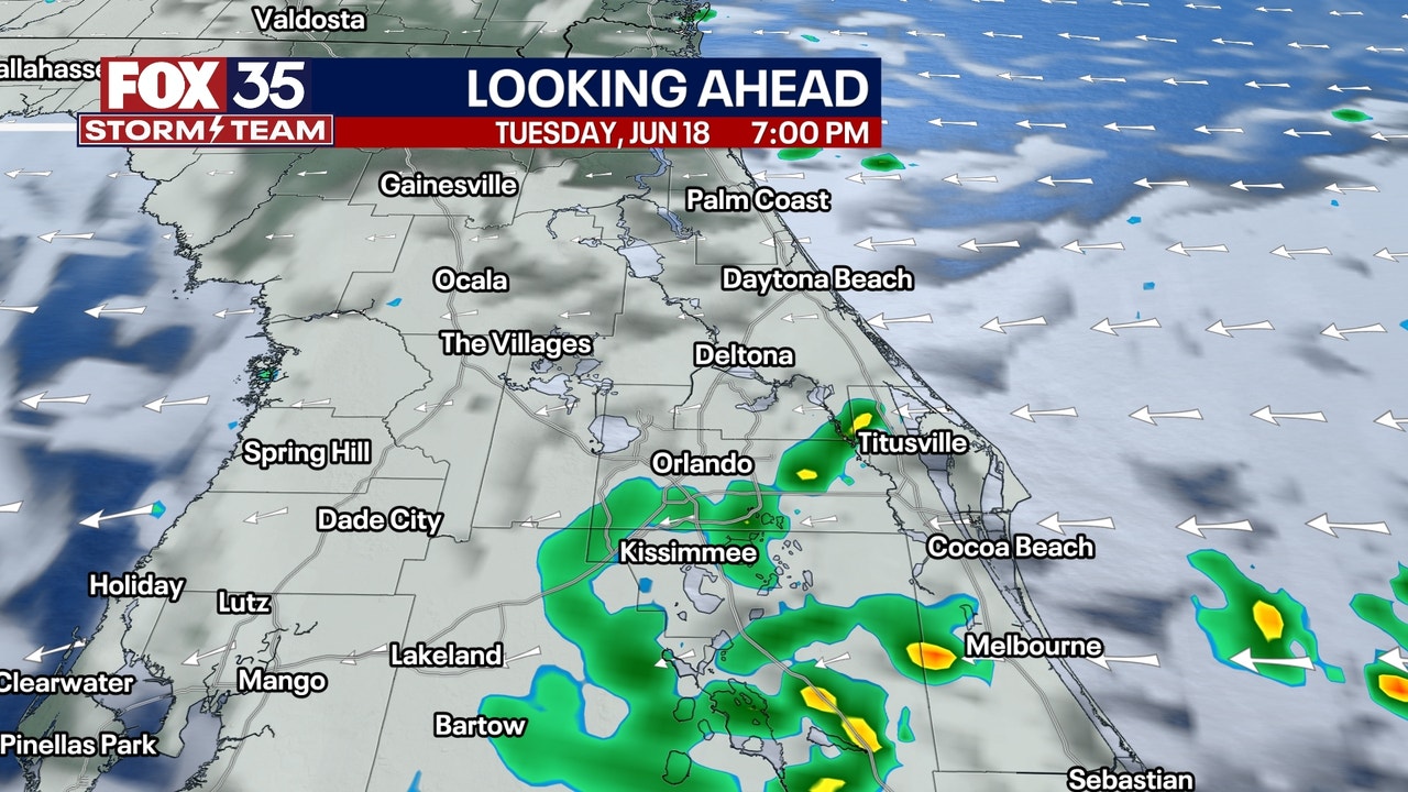 Orlando weather: Another breezy Tuesday ahead accross Central Florida | FOX 35 Orlando