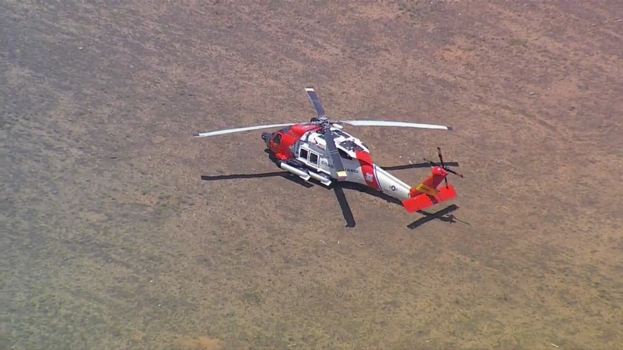US Coast Guard helicopter makes emergency landing near Orlando ...