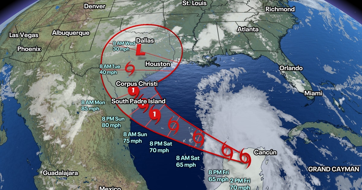 Tropical Storm Beryl weakens over Mexico, but forecast to re-intensify ...