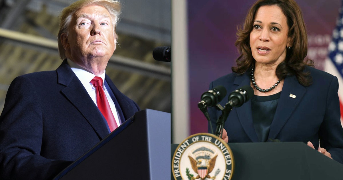 Election results live map: Who's winning presidential race, Kamala ...