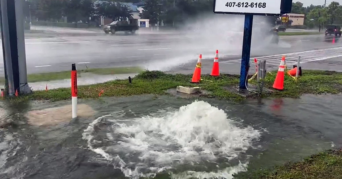 Orlando weather: Flood warnings issued after torrential rains slam ...